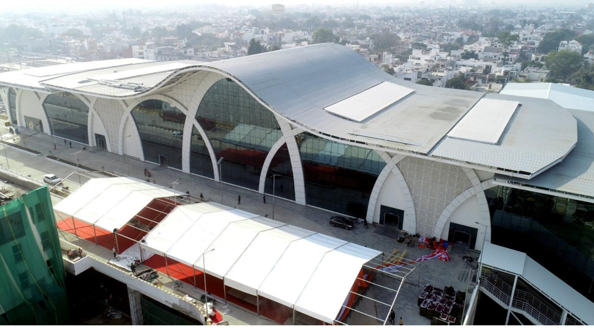 Lucknow Gomti Nagar New Railway Station | Lucknow Tourism News Hindi ...