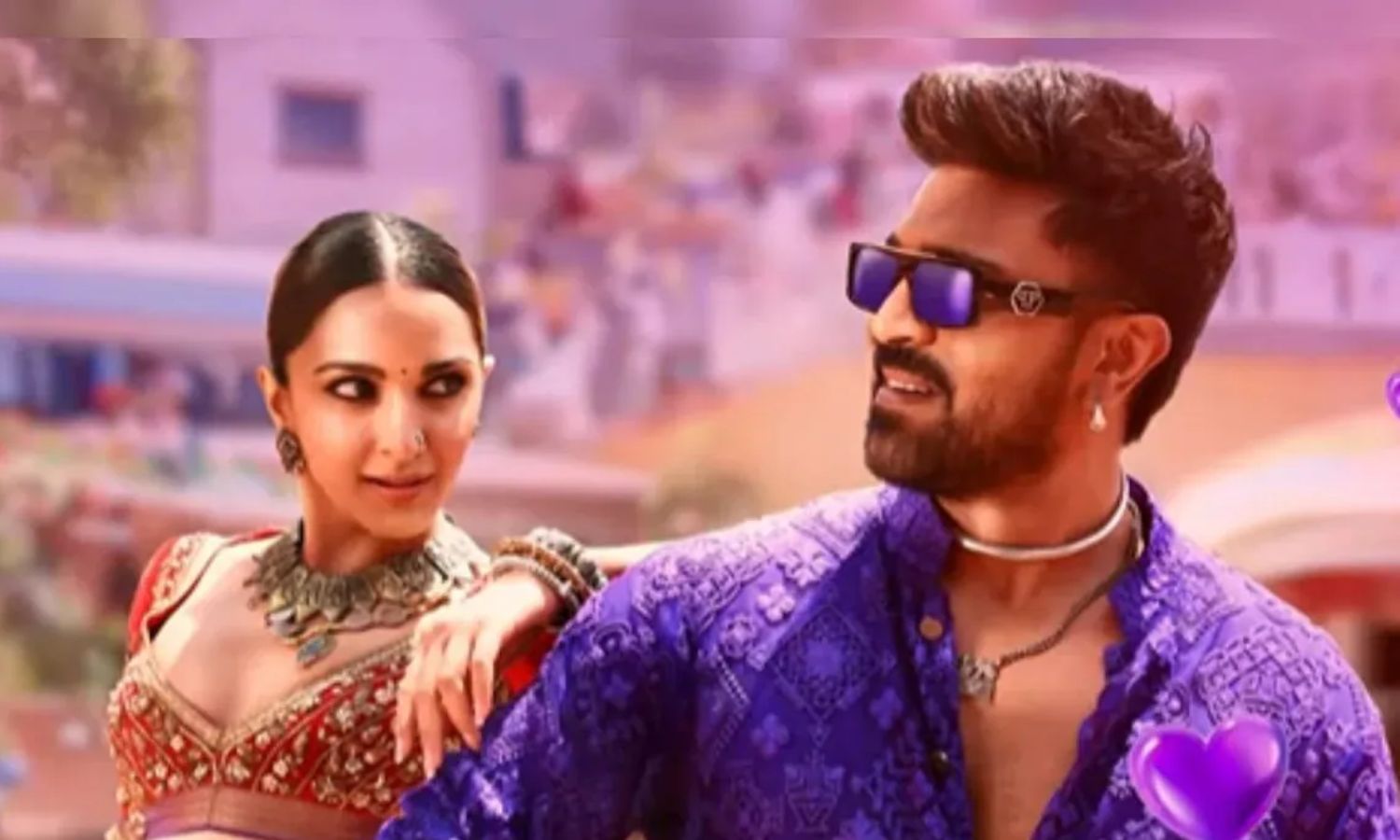 राम चरण कियारा आडवाणी फिल्म गेम चेंजर गाना जरागांडी | Ram Charan Kiara ...