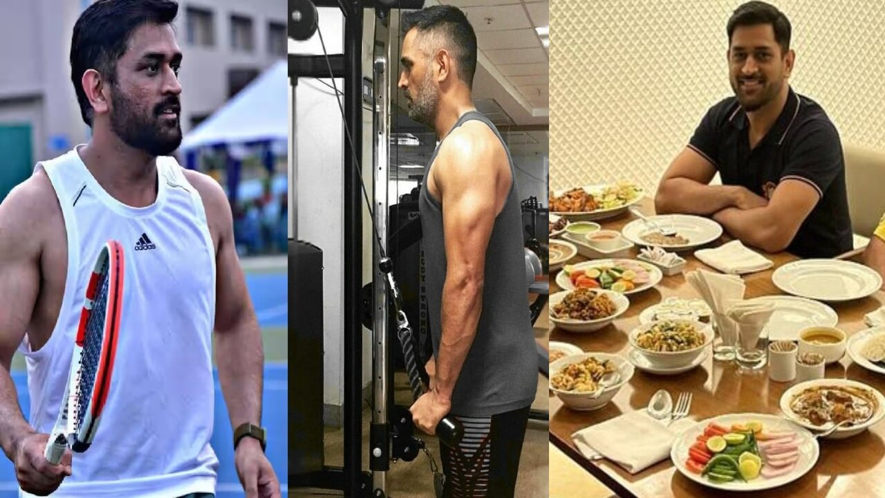 MS Dhoni Fitness Secret| MS Dhoni Diet Plan In Hindi| MS Dhoni Workout ...