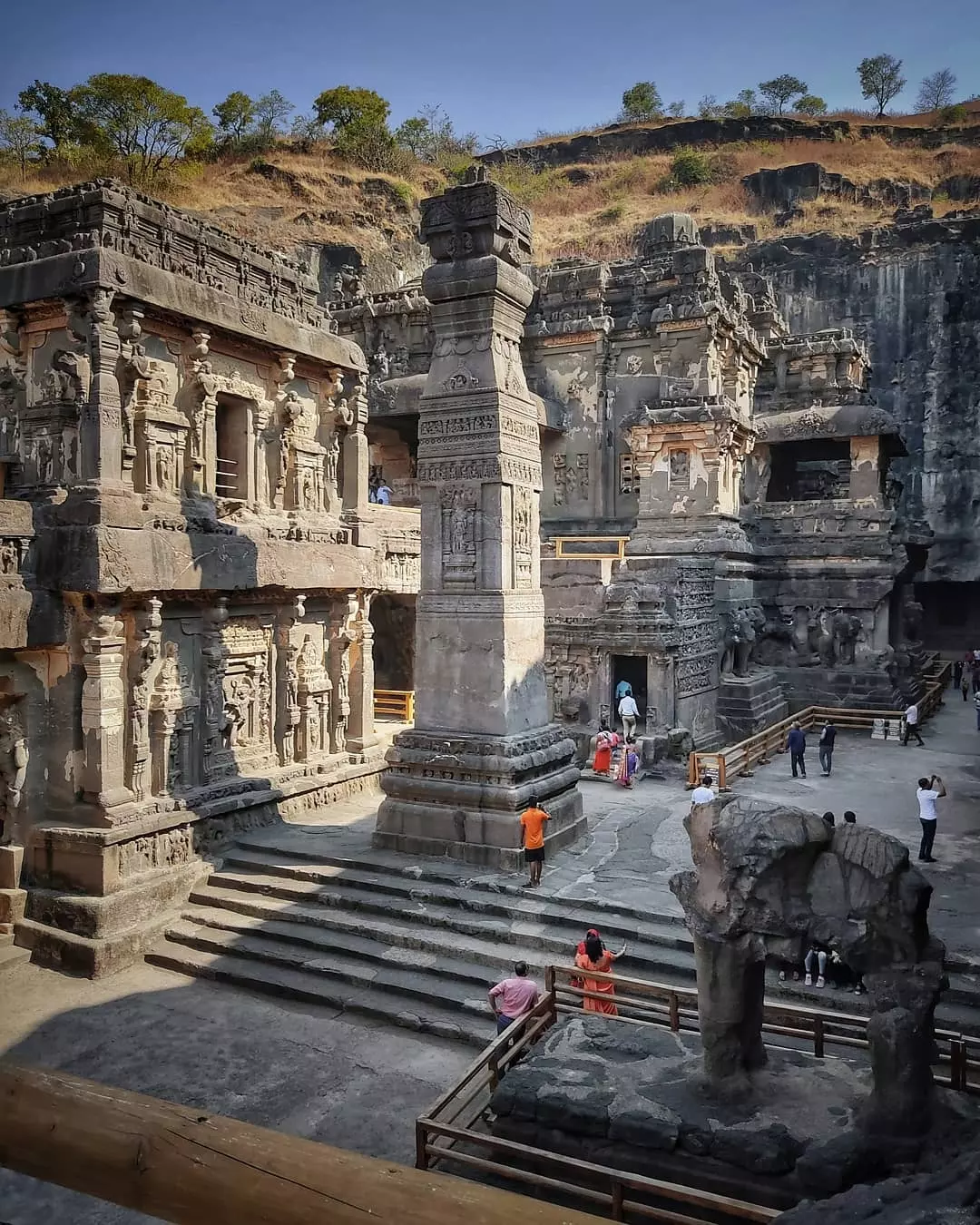 Maharashtra Famous Shiv Mandir | Kailasa The Majestic Temple of Ellora ...