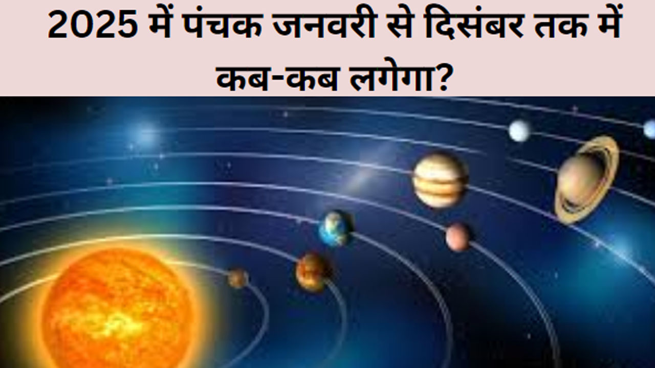 2025 Panchak List January To December। panchak 2025 list In Hindi | panchak 2025 india। Panchak ...