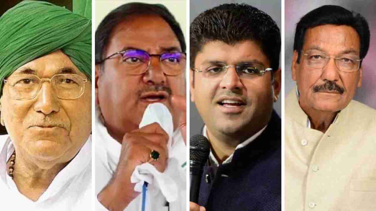 Haryana Assembly Election | Chautala family | Dushyant Chautala ...