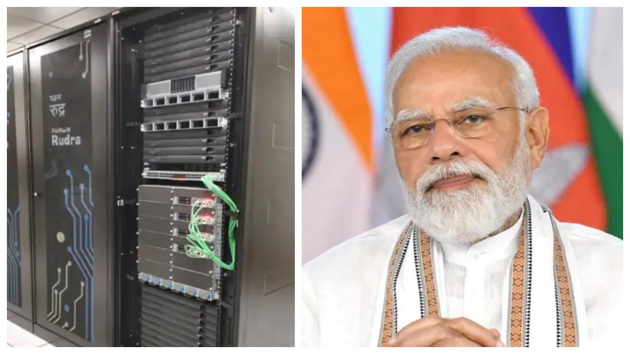 PM Modi | Param Rudra supercomputer launched | | Param Rudra : पीएम ...