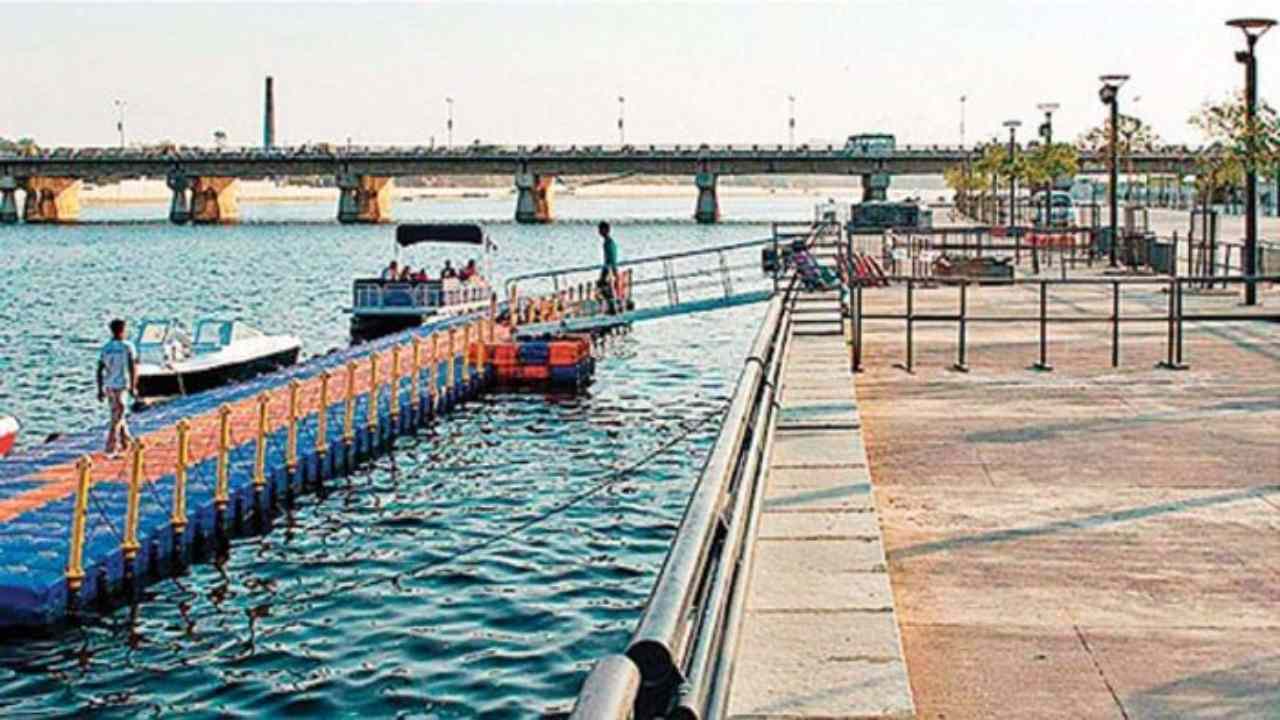 Lucknow Famous Place | River Front Lucknow | River Front Gomti Nagar ...