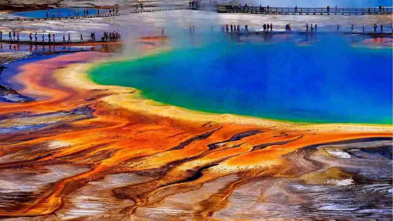 Colorful Lakes and rivers in World | Purple Lake | Green Lake | Azure ...