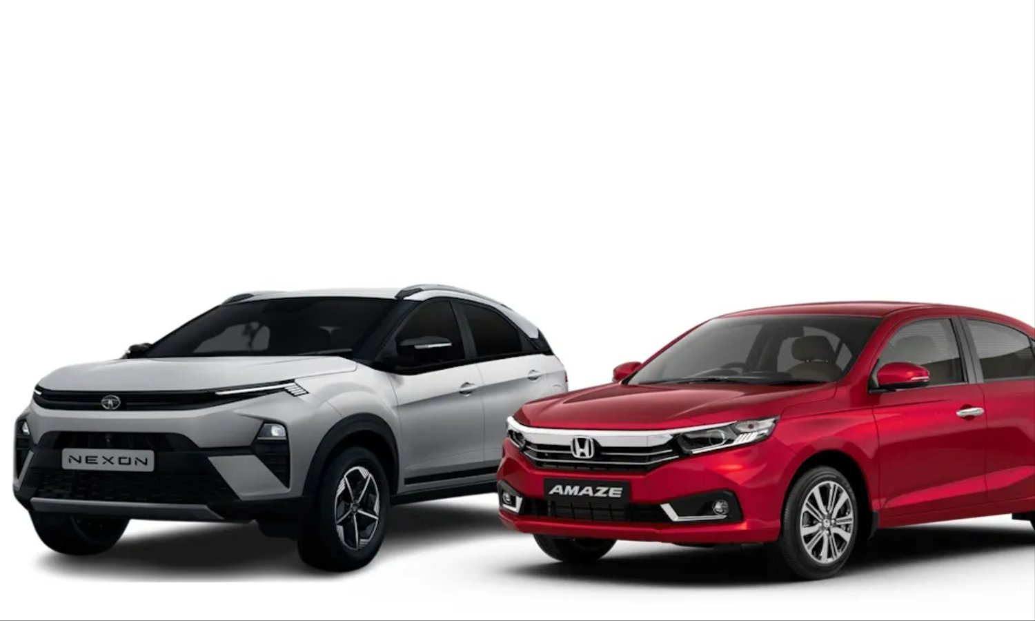Tata Nexon vs New Honda Amaze Price Feature Tata Honda ki sasti Car ...