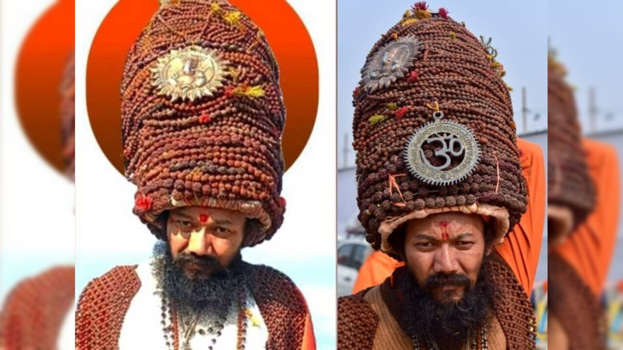 Mahakumbh 2025| Kumbh Mela| Rudraksh Wale Baba| Geetanand Giri Maharaj ...