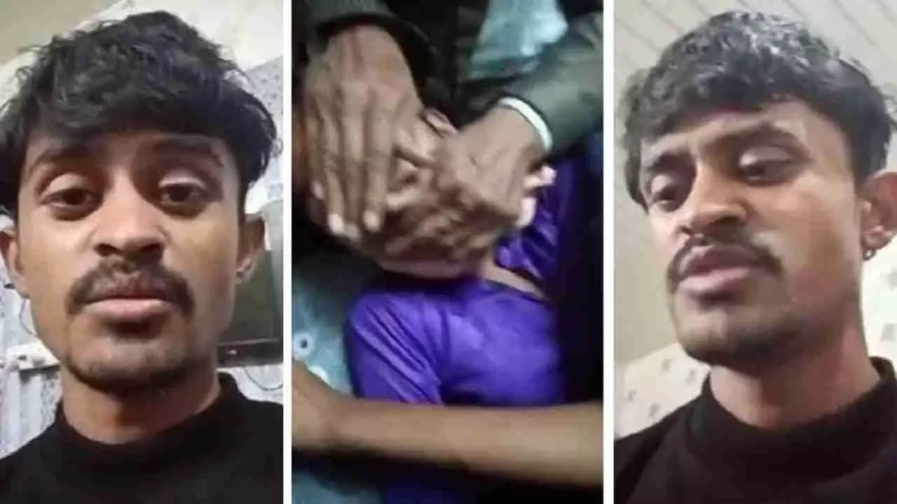Lucknow Hatyakand | accused Arshad viral video | Son murder mother and ...