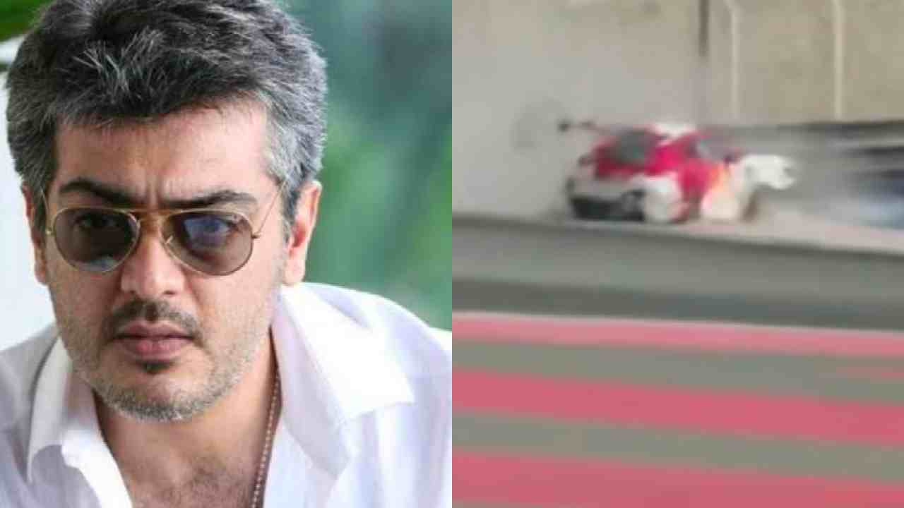 Ajith Kumar Accident Video | Ajith Kumar Accident | Ajith Kumar Health Update | Ajith Kumar ...