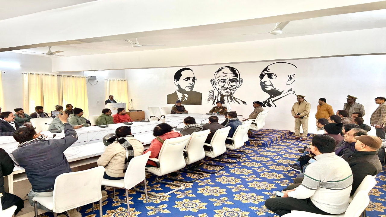 Kannauj News| Kannauj new SP Vinod Kumar| SP Vinod Kumar took charge ...