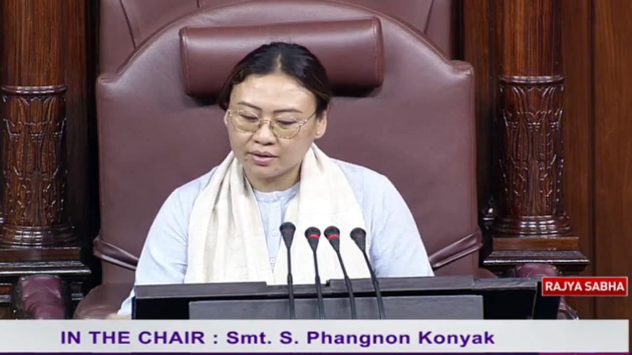 Nagaland Me Rajya Sabha Ki Pahli Mahila Sadasya S Phangnon Konyak ...
