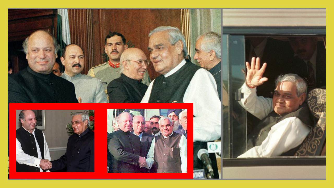 Atal Ji Ki Lahore Yatra 20 February Ka Itihas | Atal Bihari Vajpayee ...