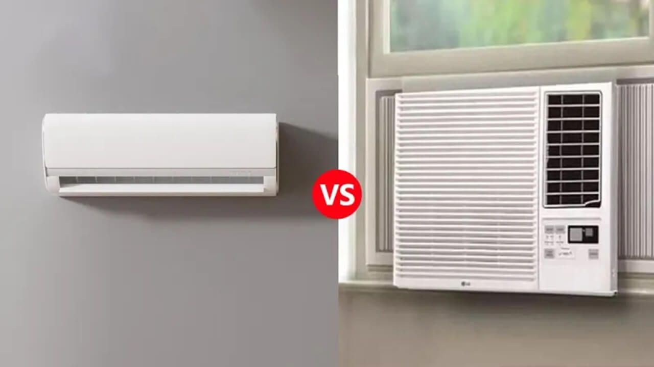 Split AC Vs Window AC Difference | Split AC Vs Window AC Best For You ...