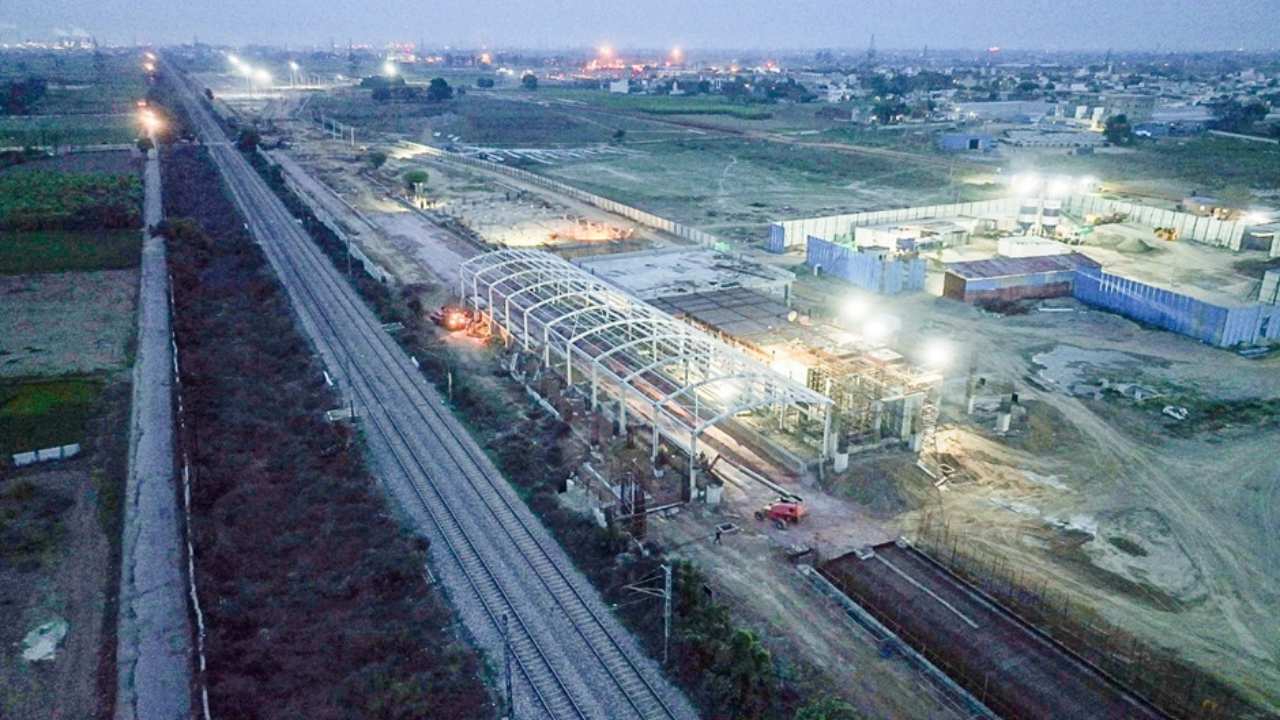 Meerut News|Namo Bharat second depot being built in Meerut Modipuram ...