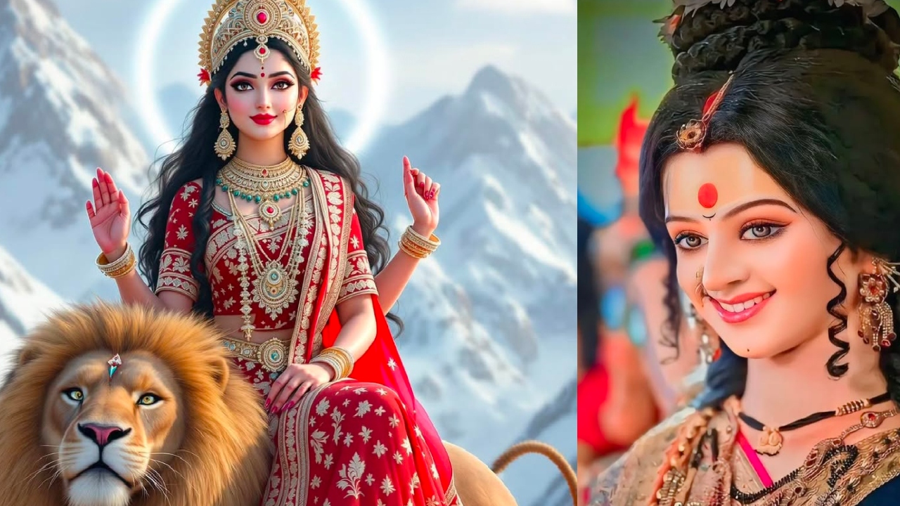 Navratri Bhajan Lyrics In Hindi | Navratri Song | Navratri Song Lyrics ...