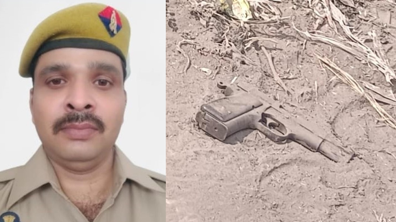 Lucknow Police Line posted constable shot himself after a dispute with ...