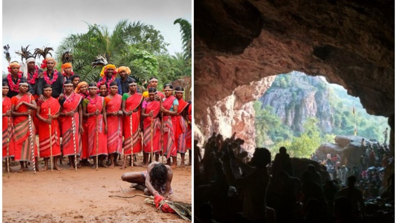 Gond Tribe Religious Place| Kachargadh Cave Importance| Gond Adiwasi ...
