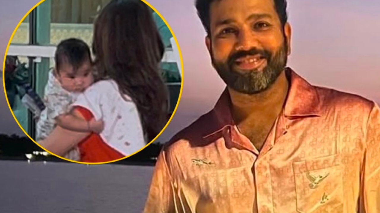 Rohit Sharma Son Video | Rohit Sharma Son Viral Video | Rohit Sharma ...