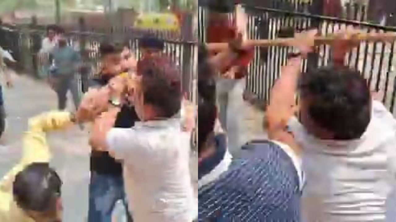 canteen contractor and loco pilot fierce fight After dispute over food ...