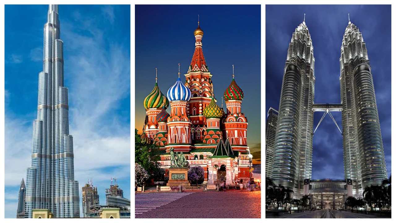 Amazing Buildings of the World | Duniya Ki Sabse Anokhi Buildings Name ...