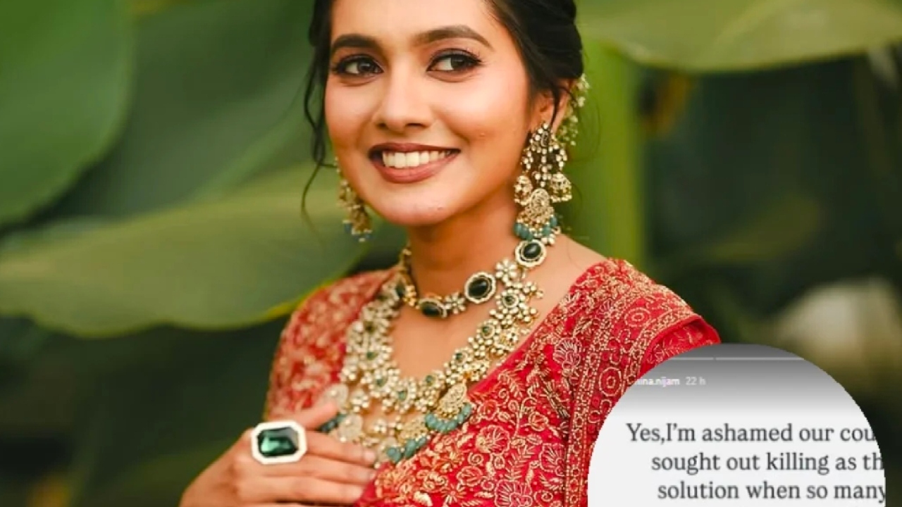 Amina Nijam On Operation Sindoor | Amina Nijam Post | Amina Nijam Instagram | Amina Nijam ...