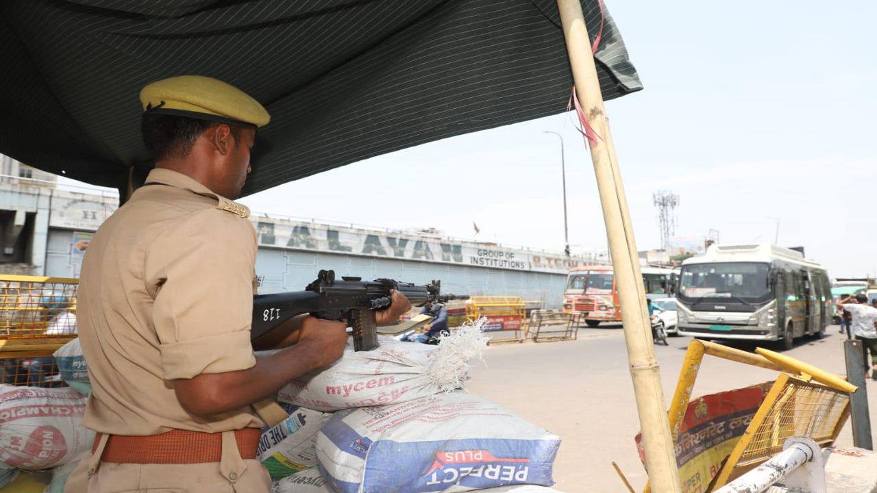 BKT Airforce station Security increased | Operation Sindoor | policemen ...