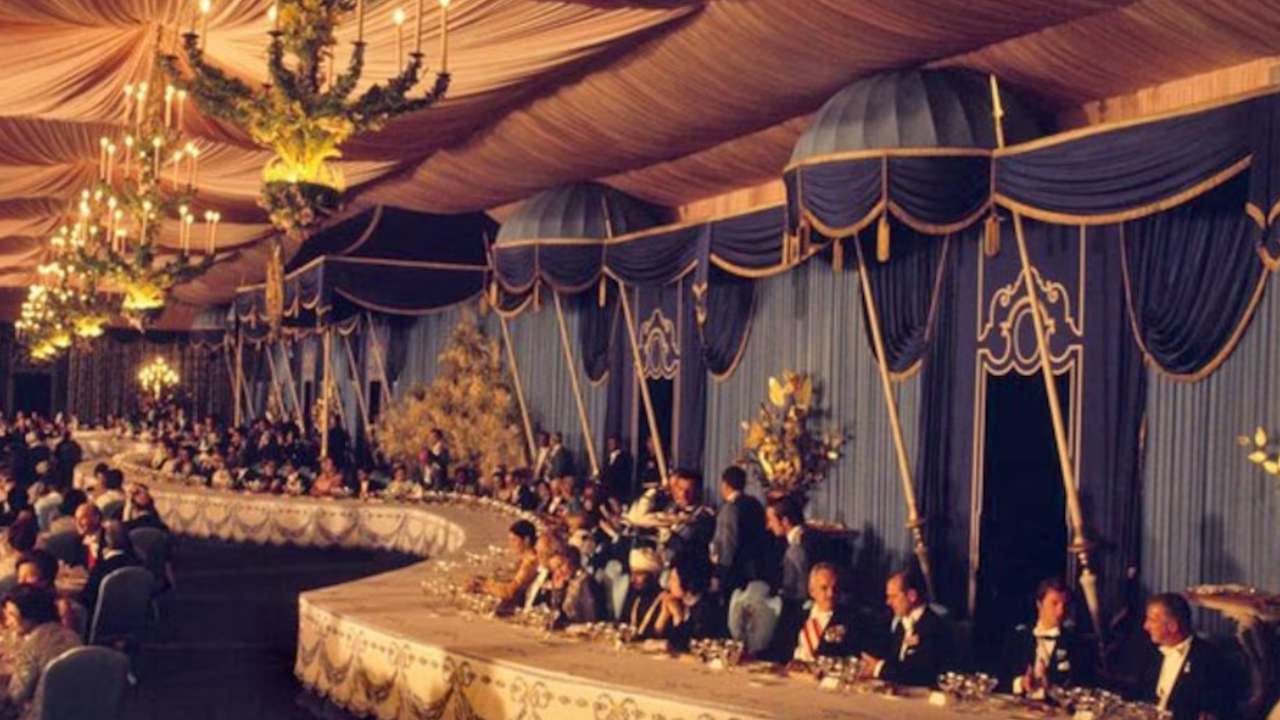 Most Expensive Party of The History Shah Mohammad Raza Pahlavi of Iran ...