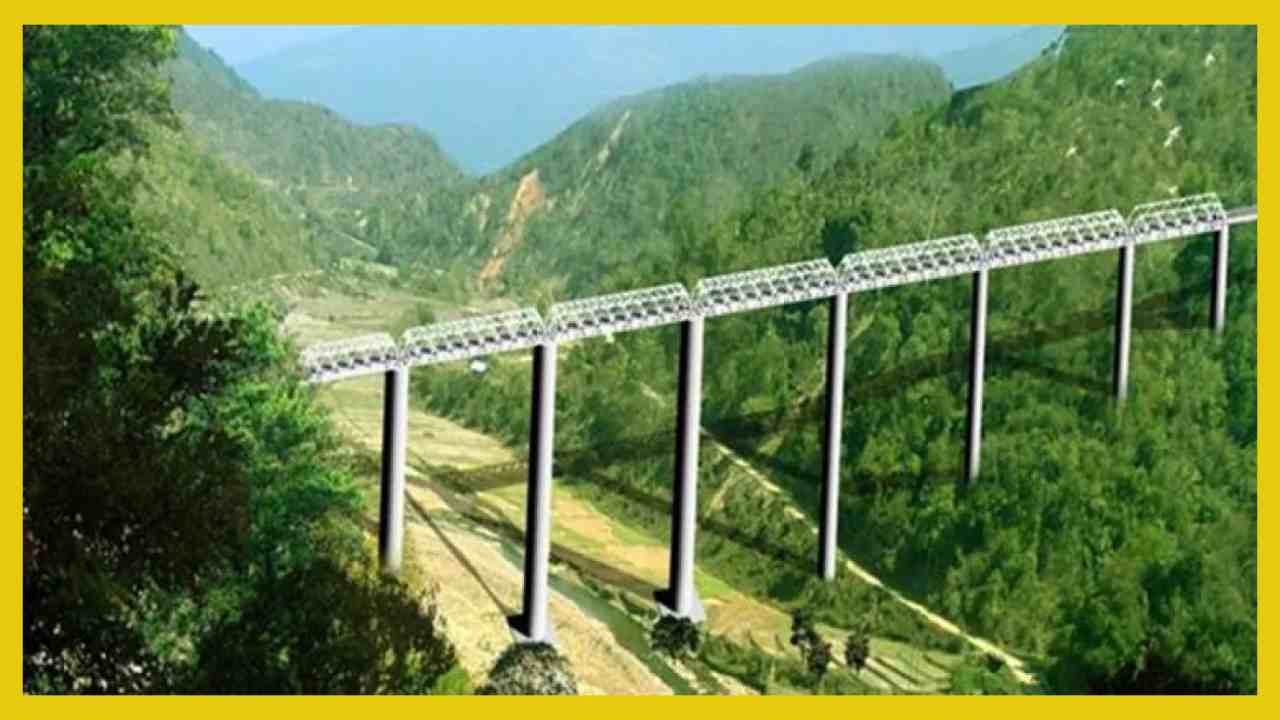 Engineering Marvel in the Sky | World's Tallest Railway Bridge in ...