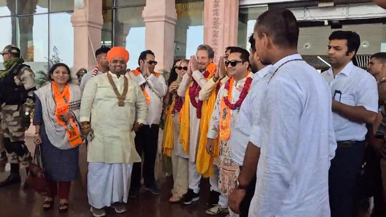 Errol Musk Ram Mandir Ayodhya Visit| Elon Musk Father Errol Musk ...