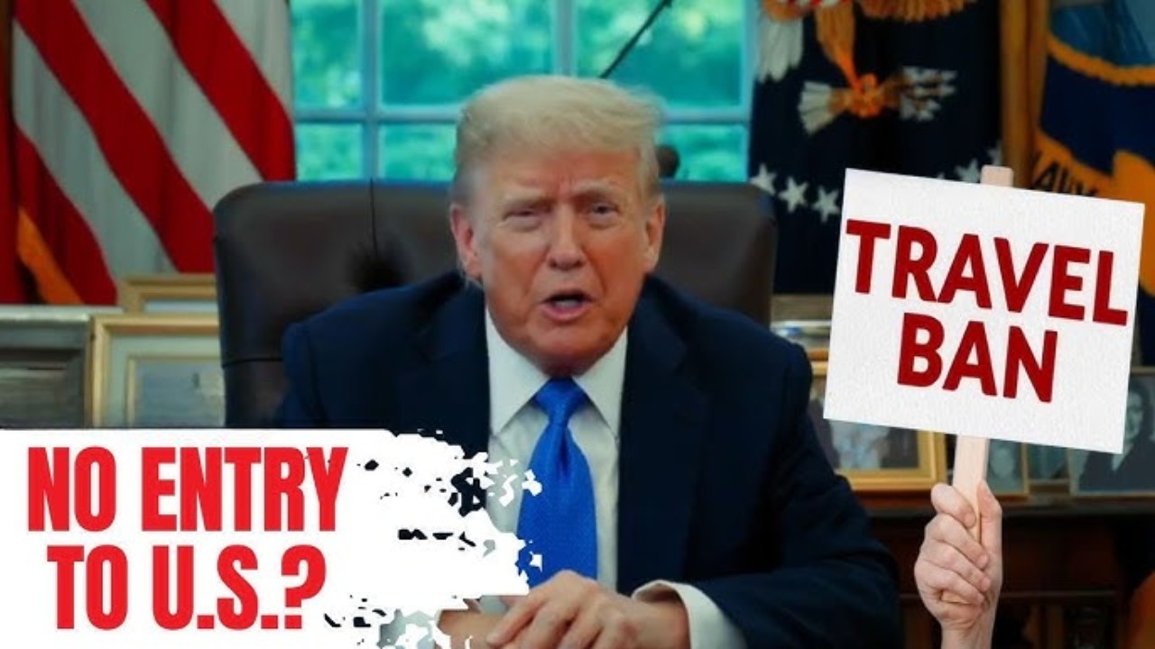 Donald Trump travel ban, Trump Muslim ban 2025, countries banned by ...