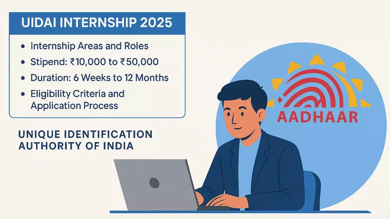 learn digital identity management skills in UIDAI internship 2025 | इस ...