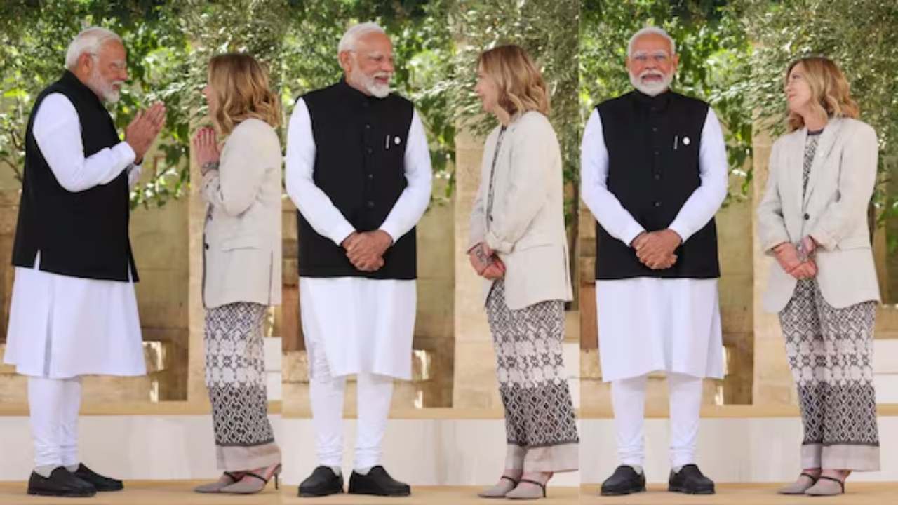 Modi Meloni G7, G7 Summit 2025, Melody Modi Meloni, Modi Meloni viral ...