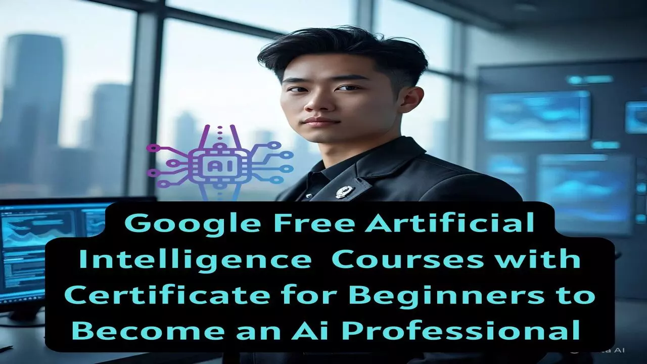 Google Free Artificial intelligence courses with certificate for ...
