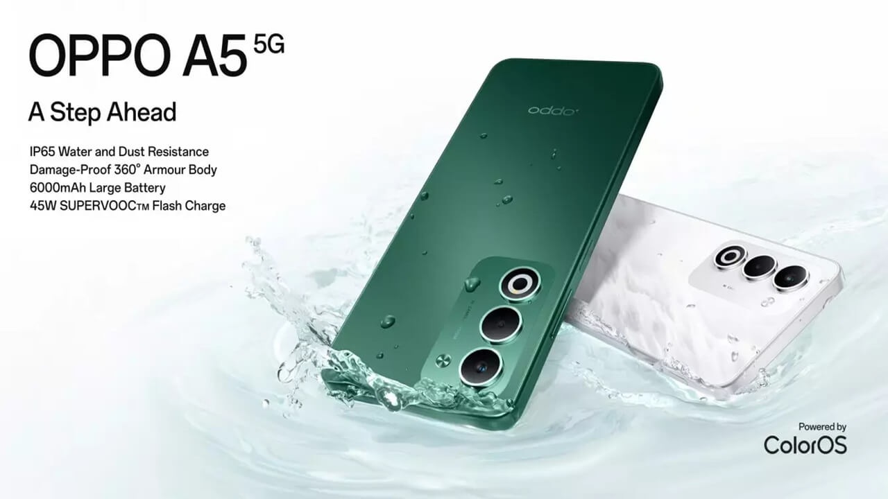 OPPO A5 5G has been launched in India as a new budget offering in the ...