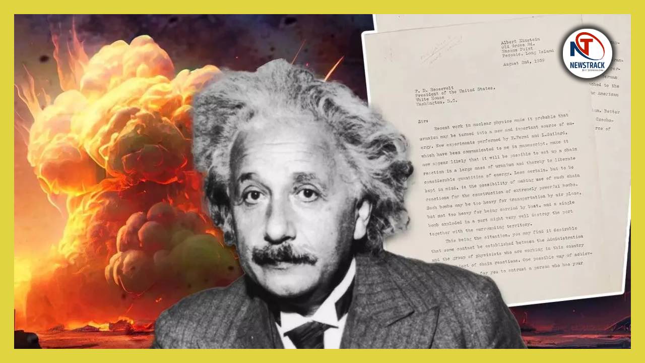 Einstein's Historic Anti-War Letter | Albert Einstein Says Atomic Bomb ...