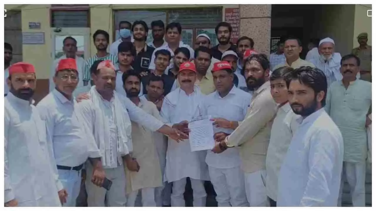 Shamli Today News|samajwadi party warns protest if no action against ...