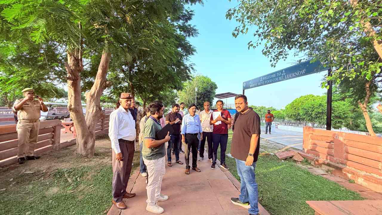 Gomti Riverfront Lucknow | Lucknow LDA riverfront development | Gomti ...