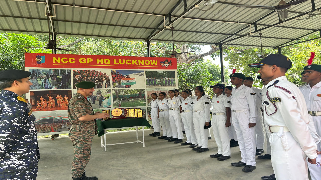 Lucknow NCC Naval Cadets | NCC inter group competition 2025 | Naval cadets honored Lucknow ...