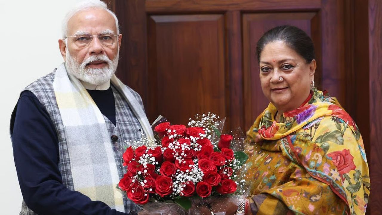 Vasundhara Raje become kingmaker after meeting with PM modi| Vasundhara ...