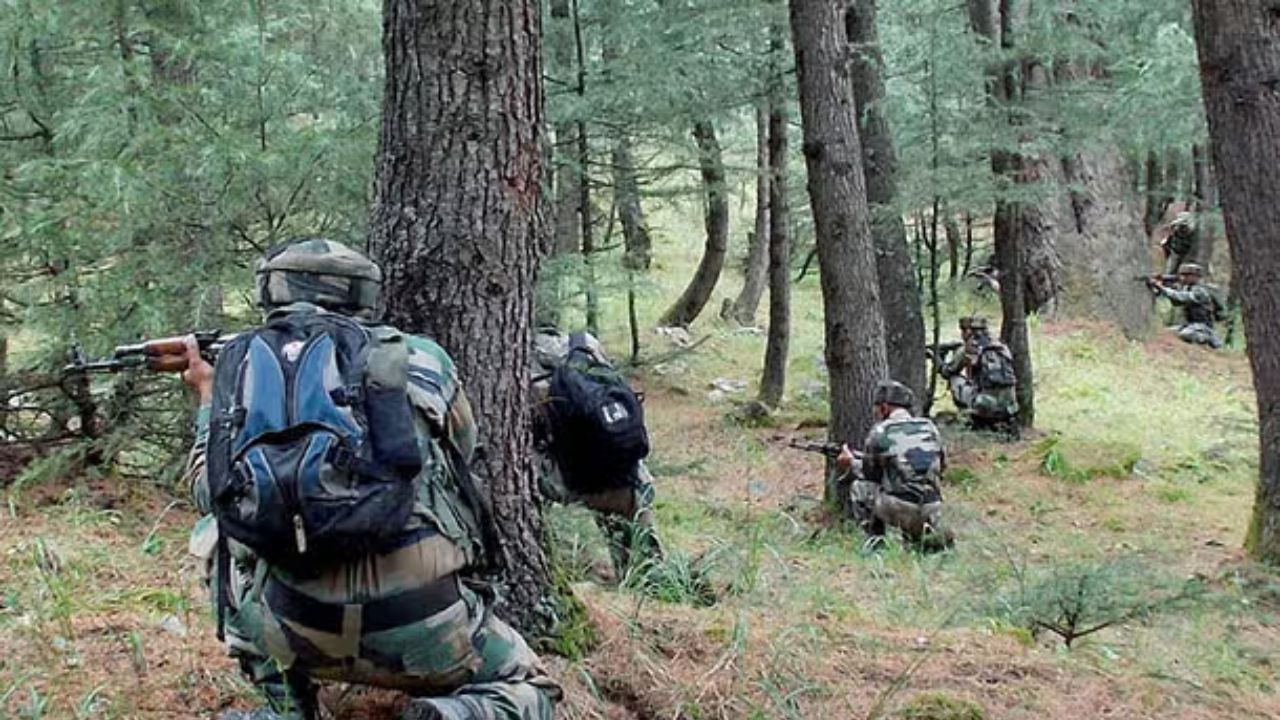 J&K Encounte between army and terrorists valley echoed with the sound ...
