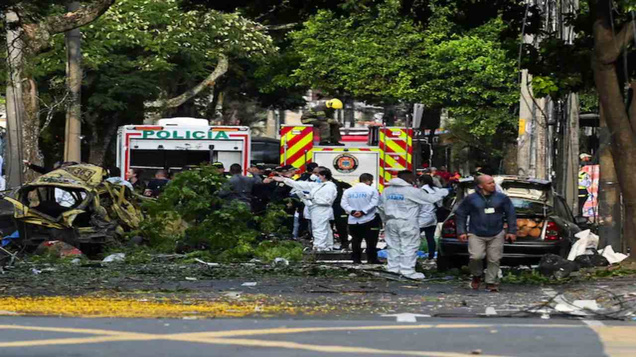 Colombia Terror Attacks: Helicopter Downed and Truck Bomb Explosion ...