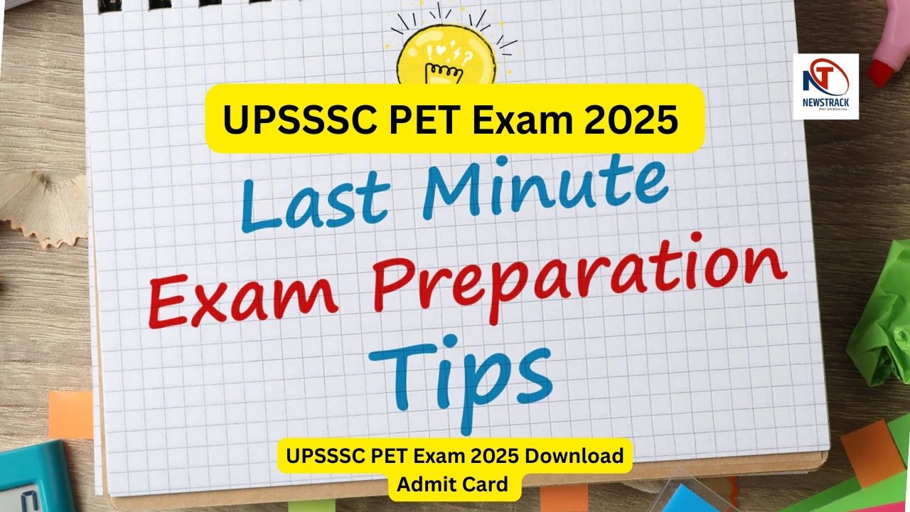 UPSSSC PET Admit Card 2025 released. Check exam date, exam pattern and ...