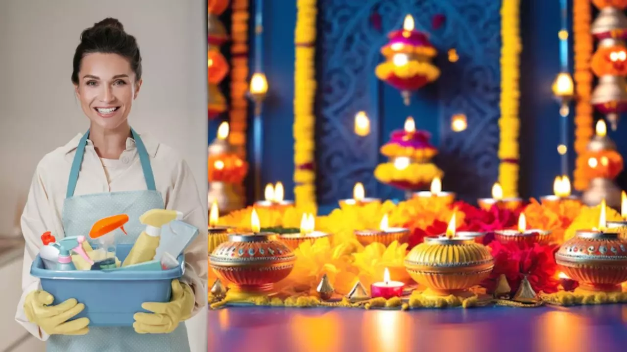 Diwali Home Cleaning Tips | Diwali Decoration Ideas 2025 | Samachar ...