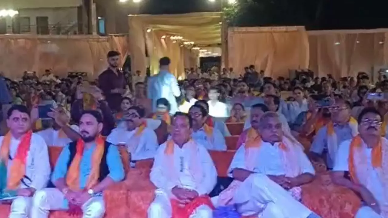 Swarnkar Samaj Celebrates Cultural Event and Dandiya Night in Vrindavan ...