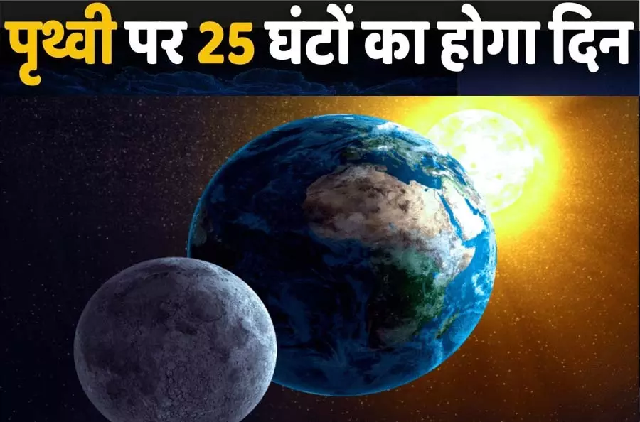 25-Hour Day in the Future| Moon Slowly Moving Away Slows Earth's ...