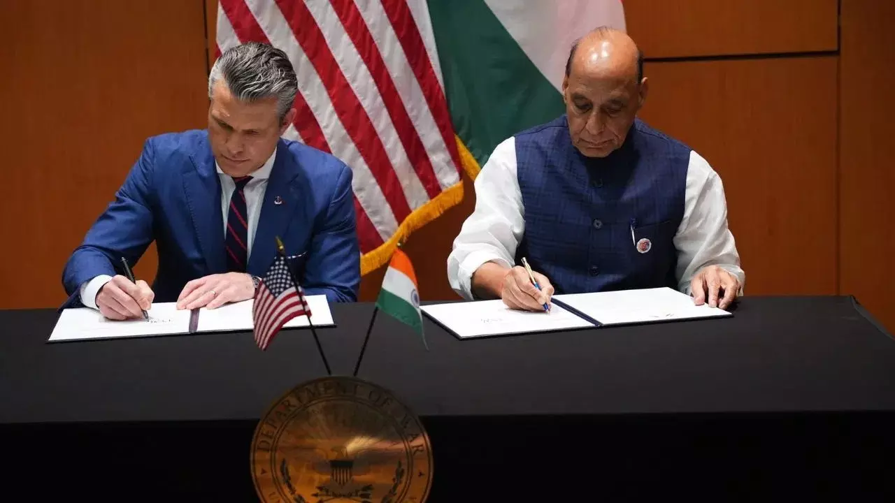 India-US Sign Historic 10-Year Defence Deal| A New Era in Indo-Pacific ...