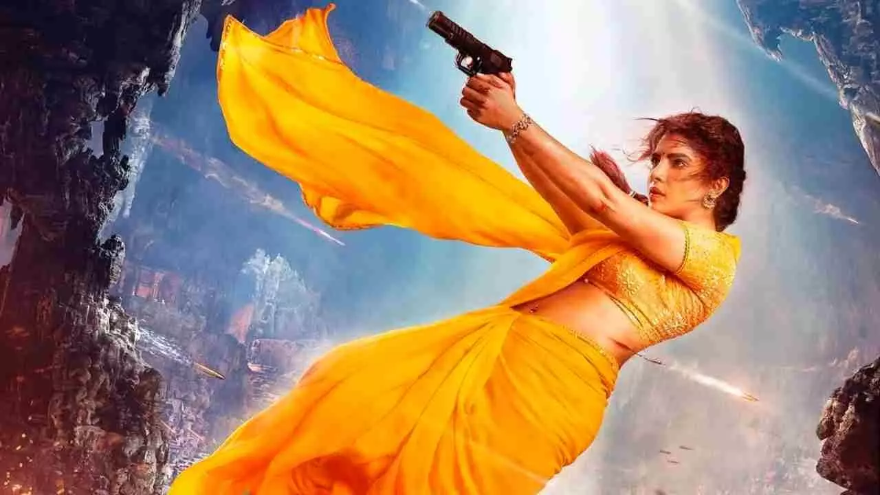 Priyanka Chopra Look From SSMB29 | Priyanka Chopra As Mandakini ...