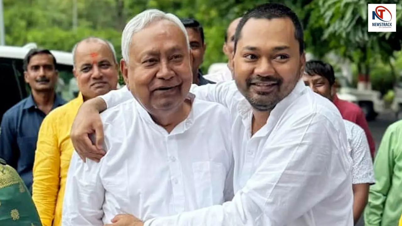 Nitish Kumar Son Nishant Kumar Reaction Viral| Bihar CM Nitsj Kumar ...