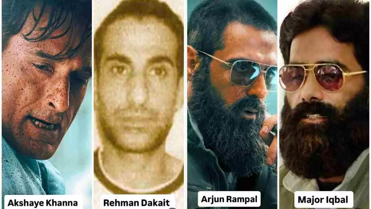 Dhurandhar Movie Story | Dhurandhar Cast Reel Vs Real |Dhurandhar ...