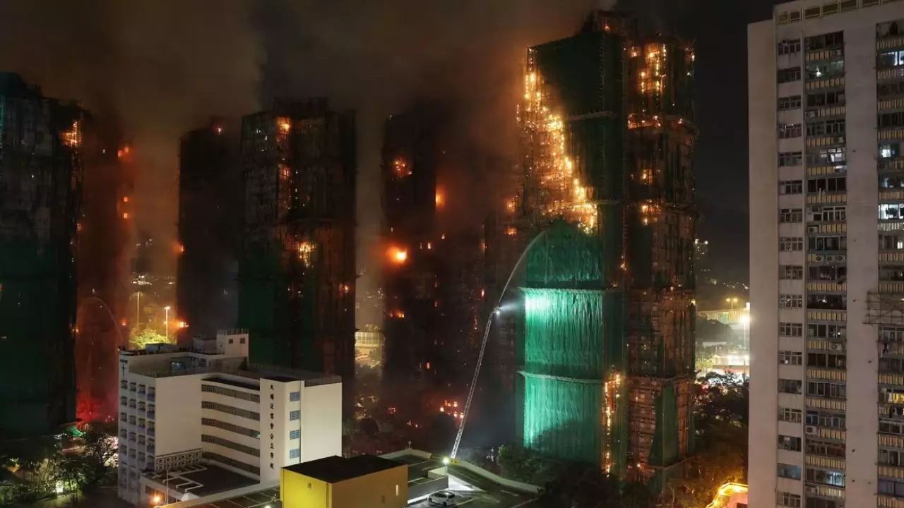 Hong Kong High-Rise Fire: 13 Feared Dead in Massive Tai Po Blaze ...